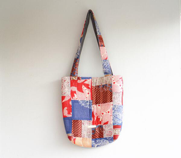 Patchwork Sari Tote Bag | Basha Boutique